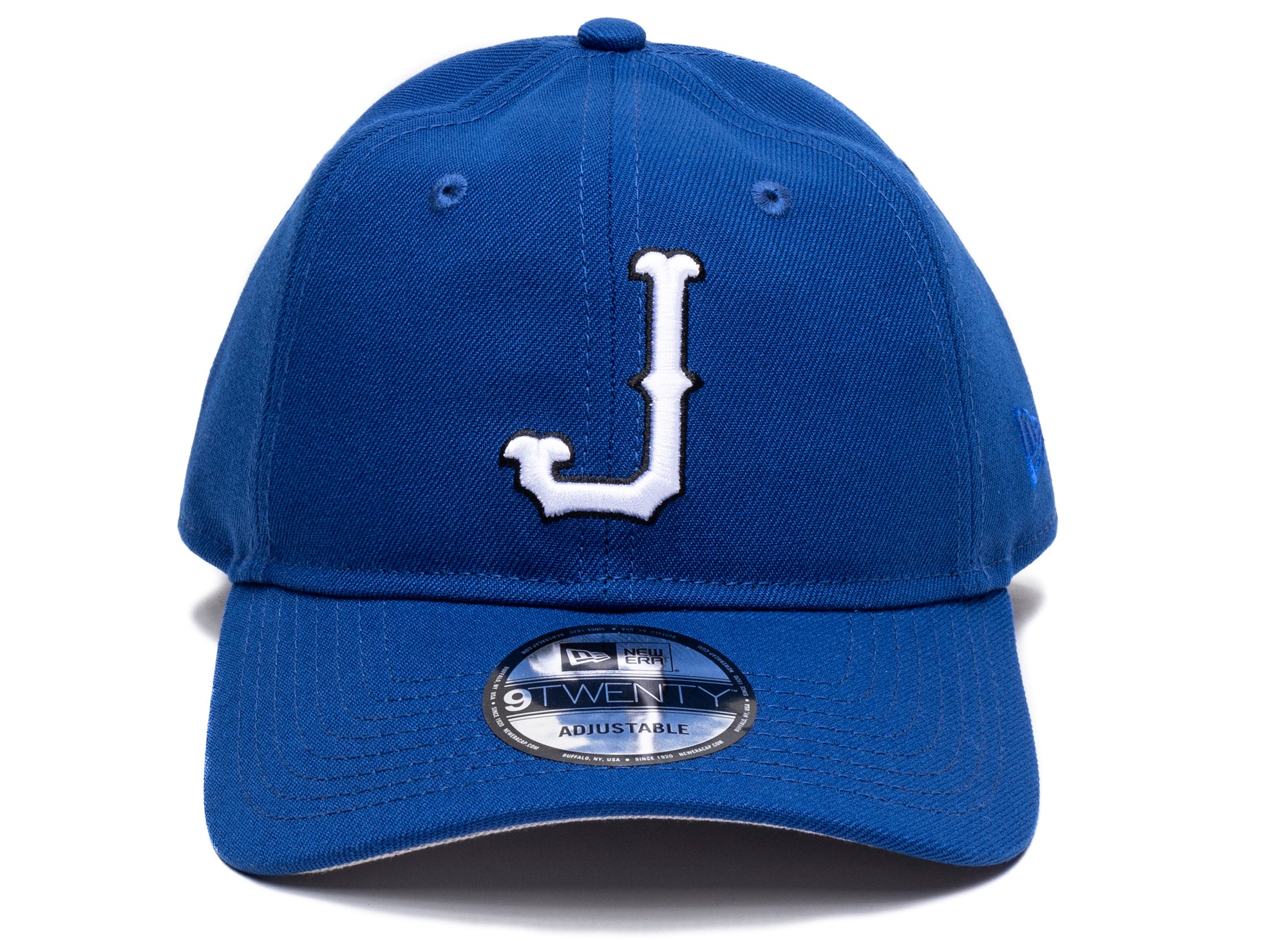 New Era Blue J Hat – Oneness Boutique