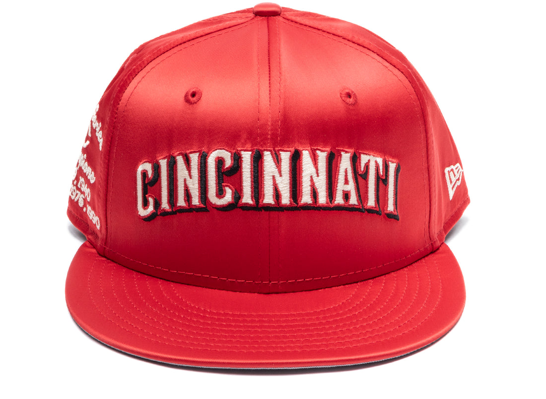 New Era Satin Script Cincinnati Reds Hat – Oneness Boutique