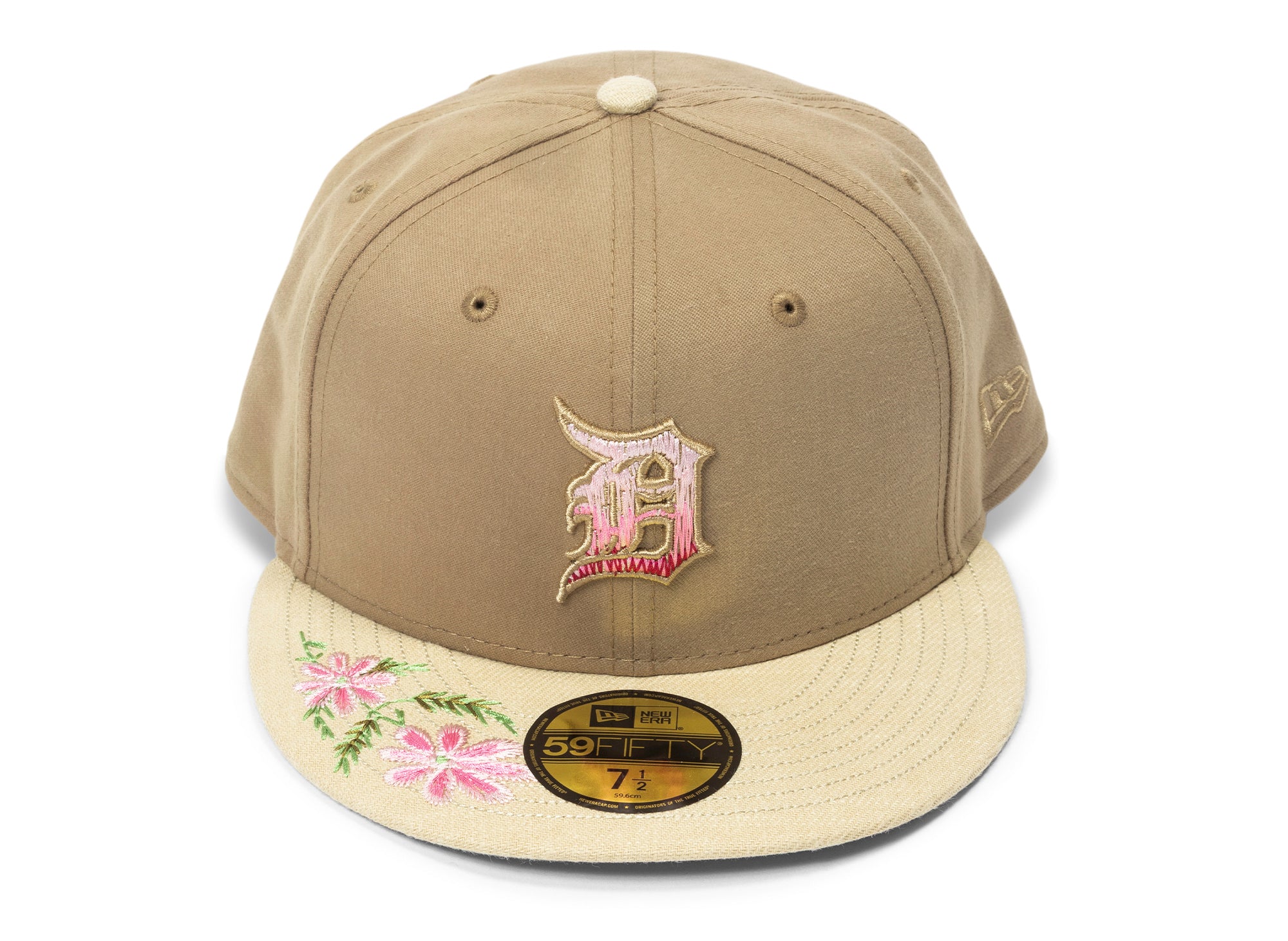 New Era Hand Stitched Floral Detroit Tigers Fitted Hat xld – Oneness ...