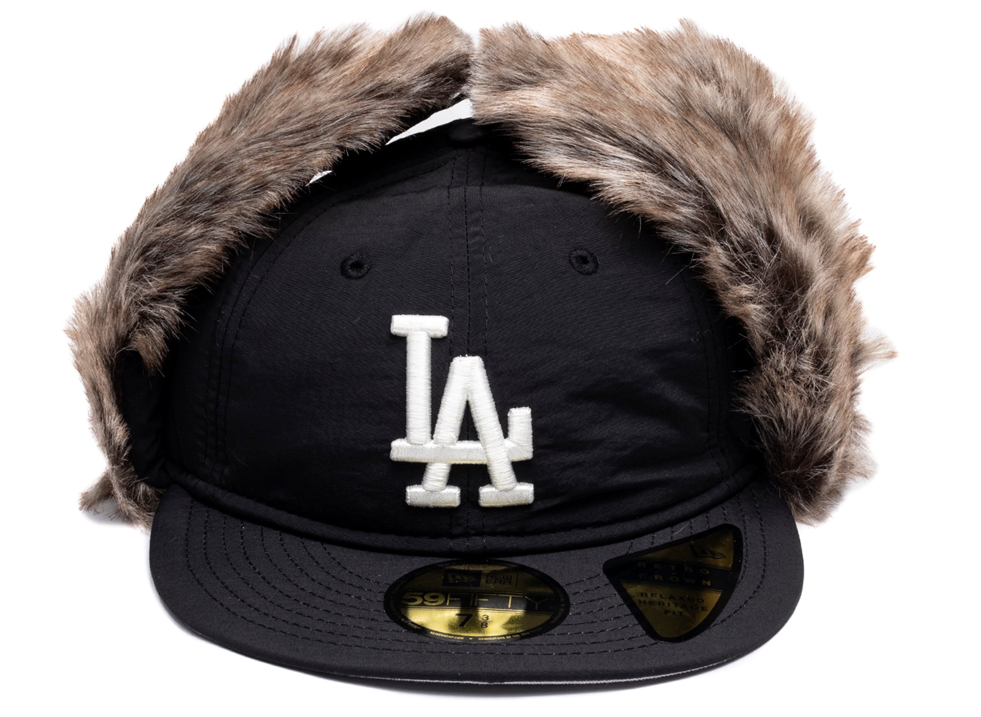 New Era Los Angeles Dodgers Winter Dog Ear Fitted Hat xld – Oneness ...