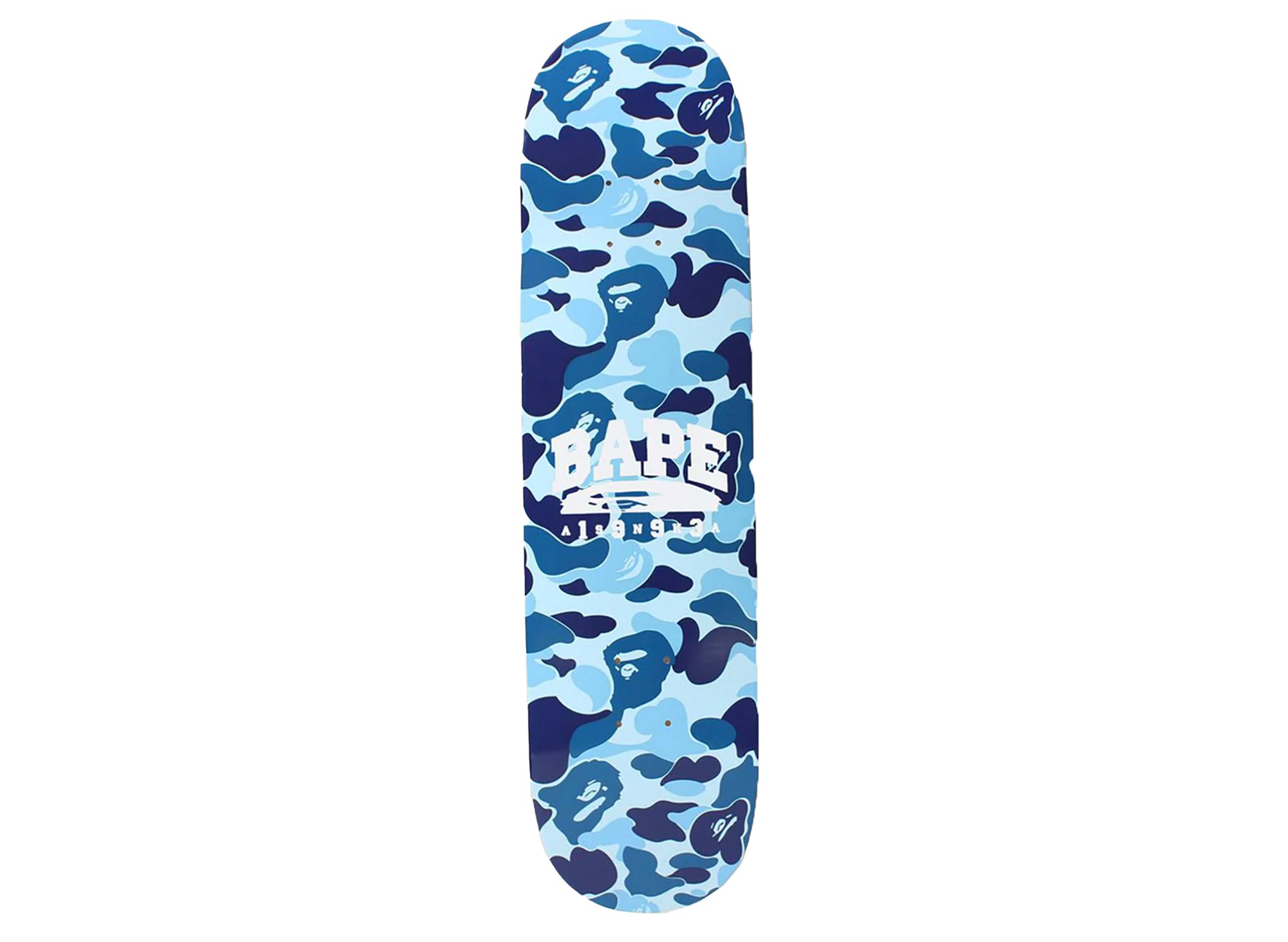 A Bathing Ape ABC Camo Skateboard in Blue – Oneness Boutique