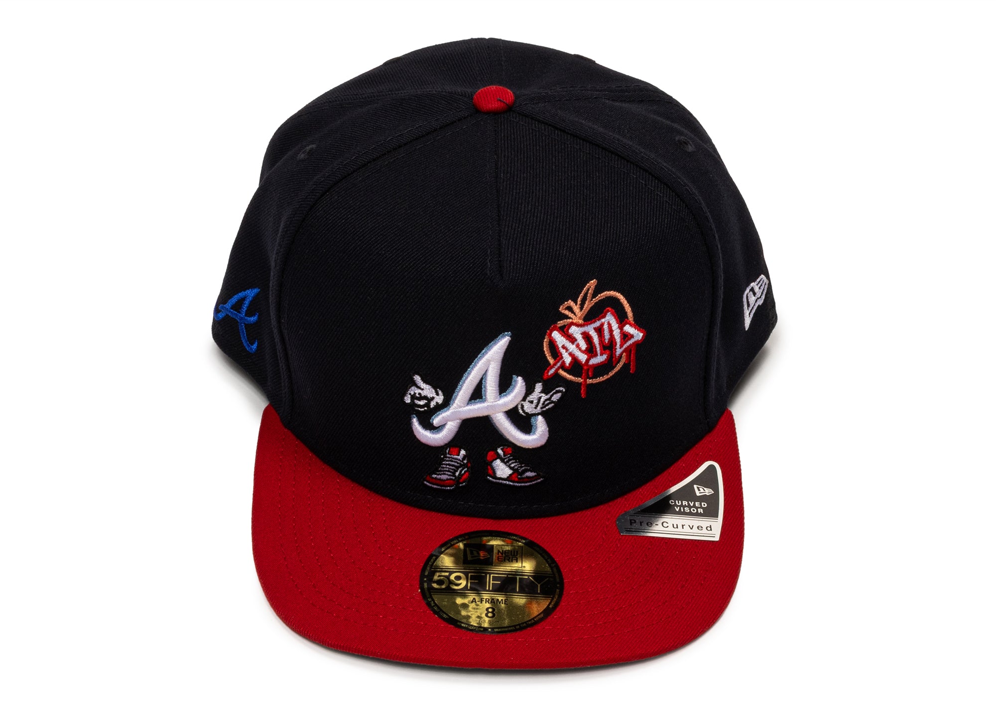New Era 5950AF Cartoon 25822 Atlanta Braves Fitted Hat xld – Oneness ...