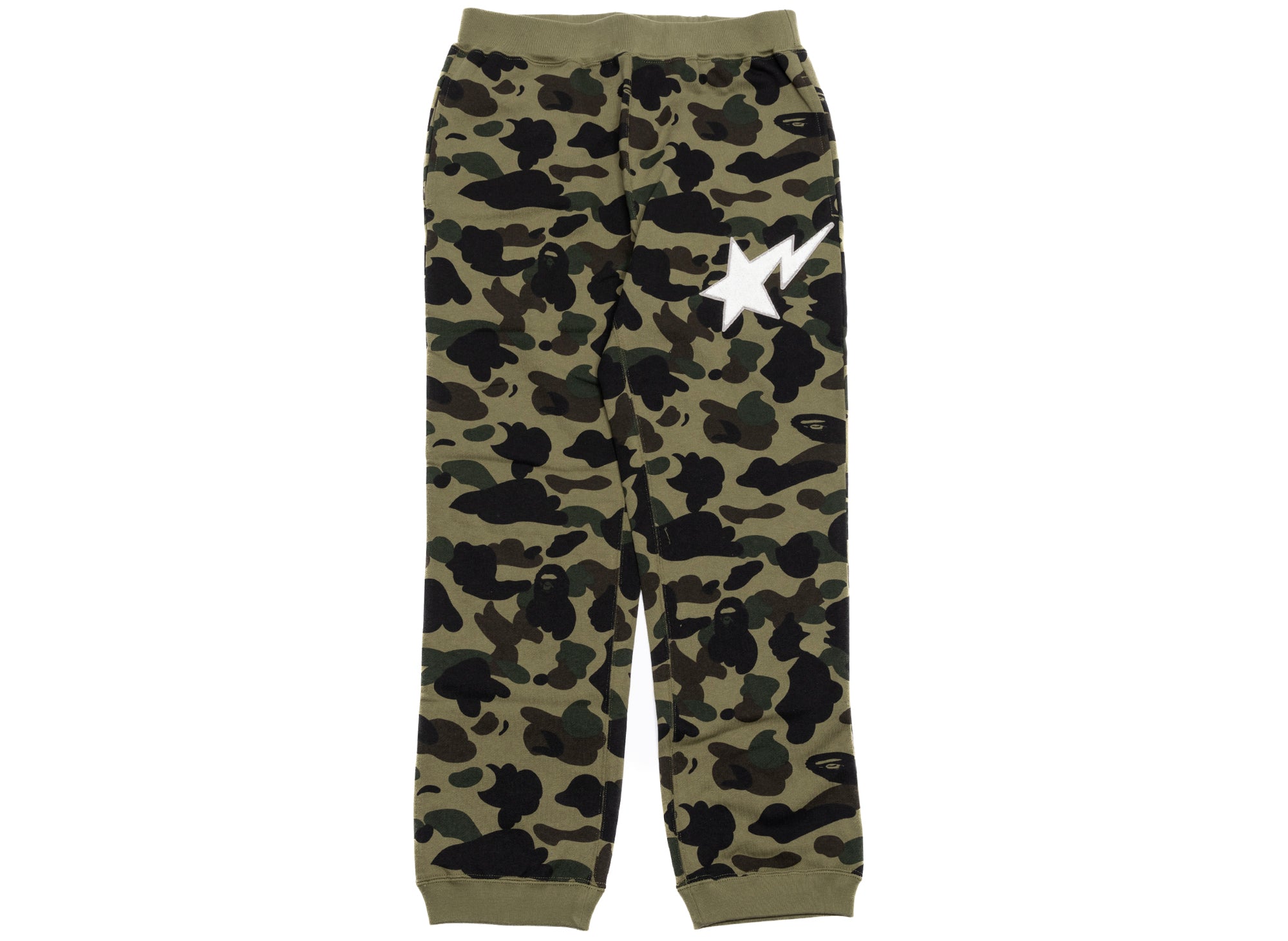A Bathing Ape 1st Camo Sweatpants in Green – Oneness Boutique