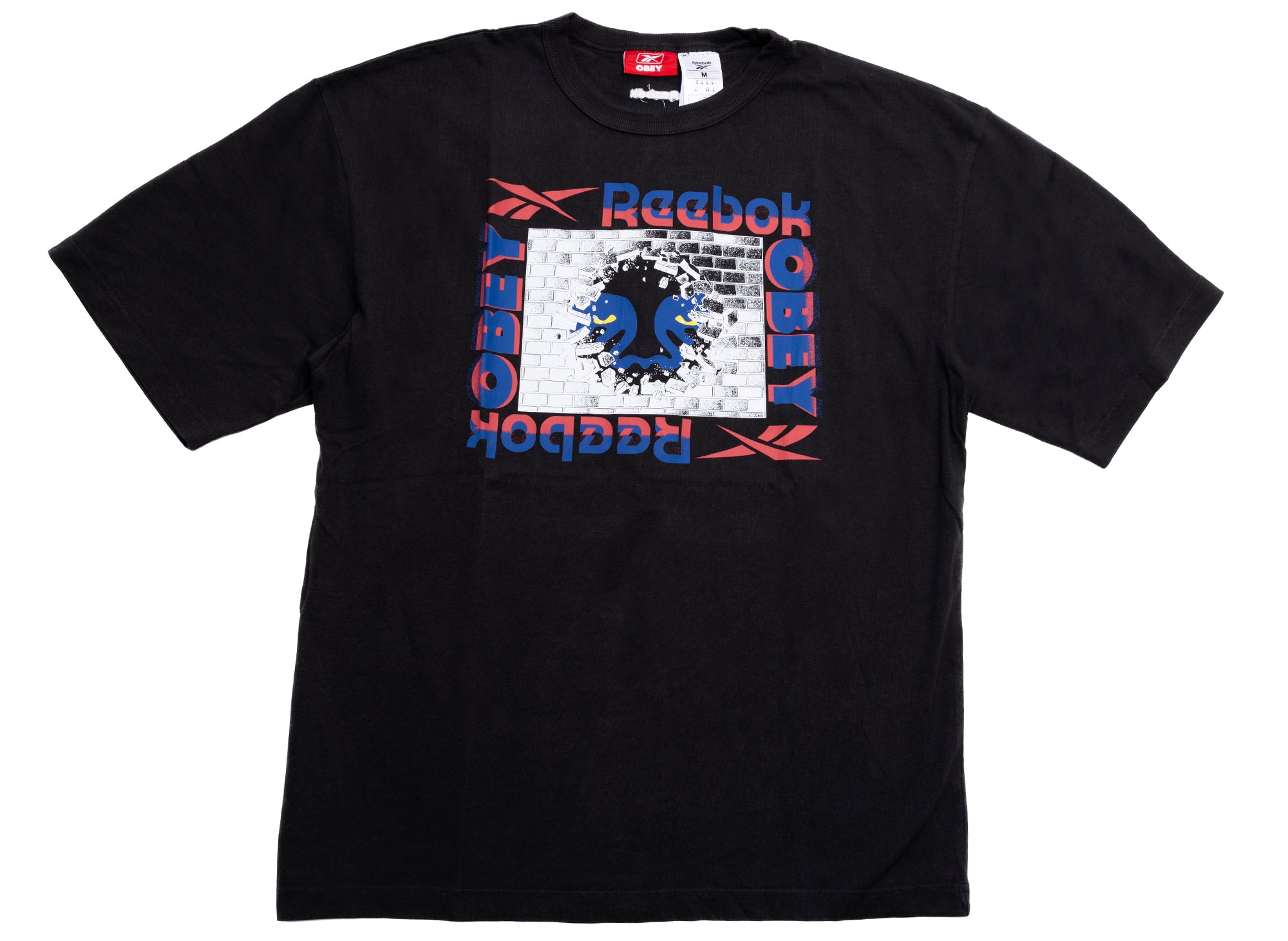 Reebok x OBEY Tee in Black xld – Oneness Boutique