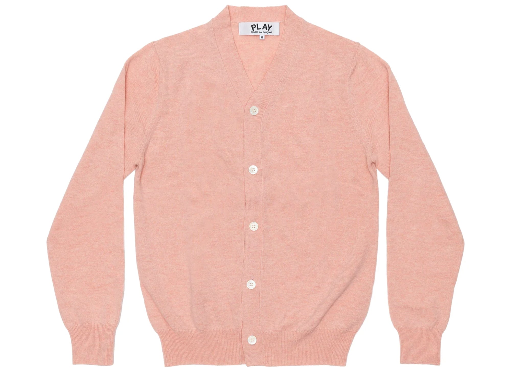 Comme des Garçons PLAY Cardigan in Pink – Oneness Boutique
