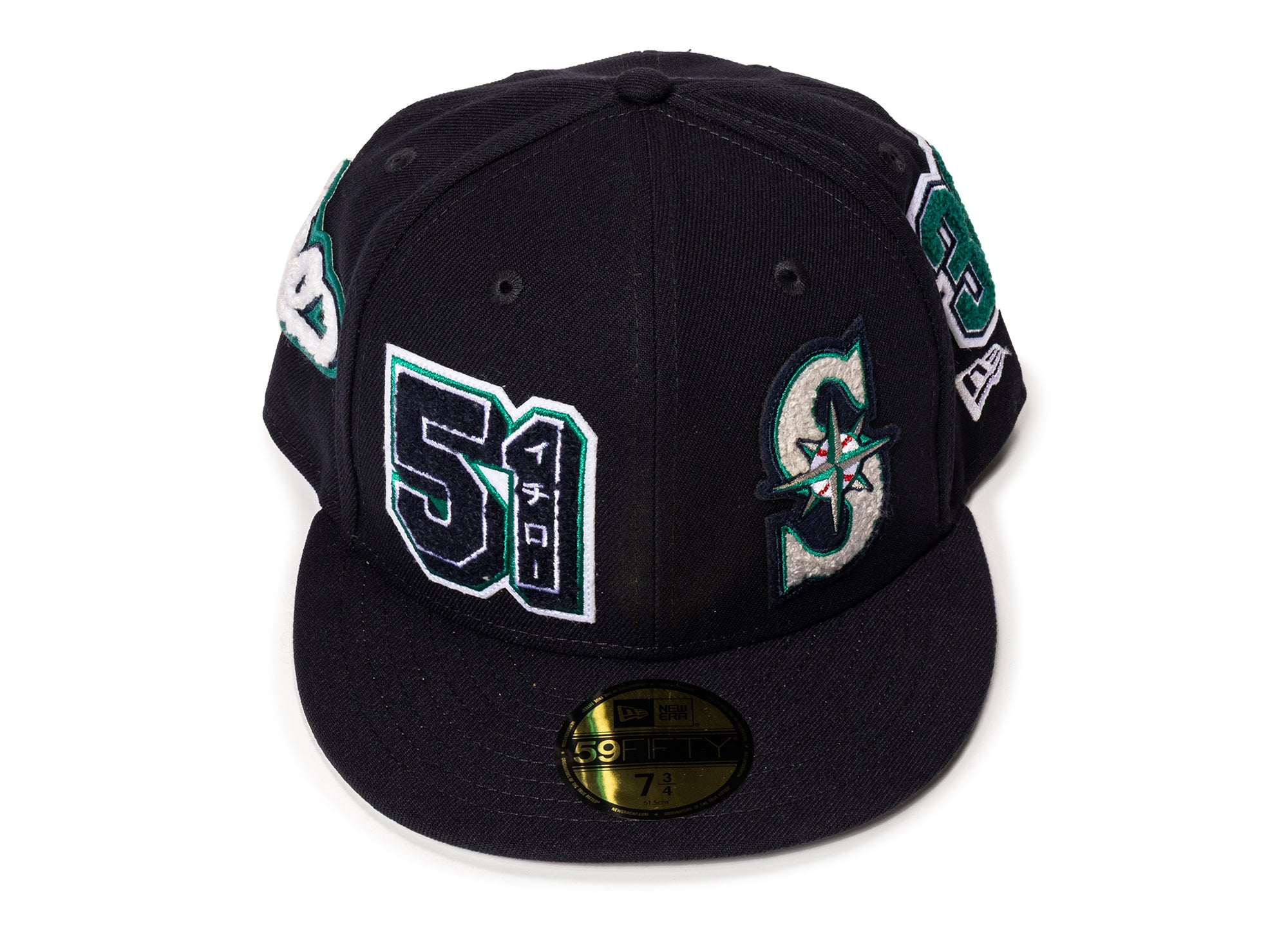 New Era Ichiro HOF 5950 Patched Seattle Mariners Fitted Hat – Oneness ...