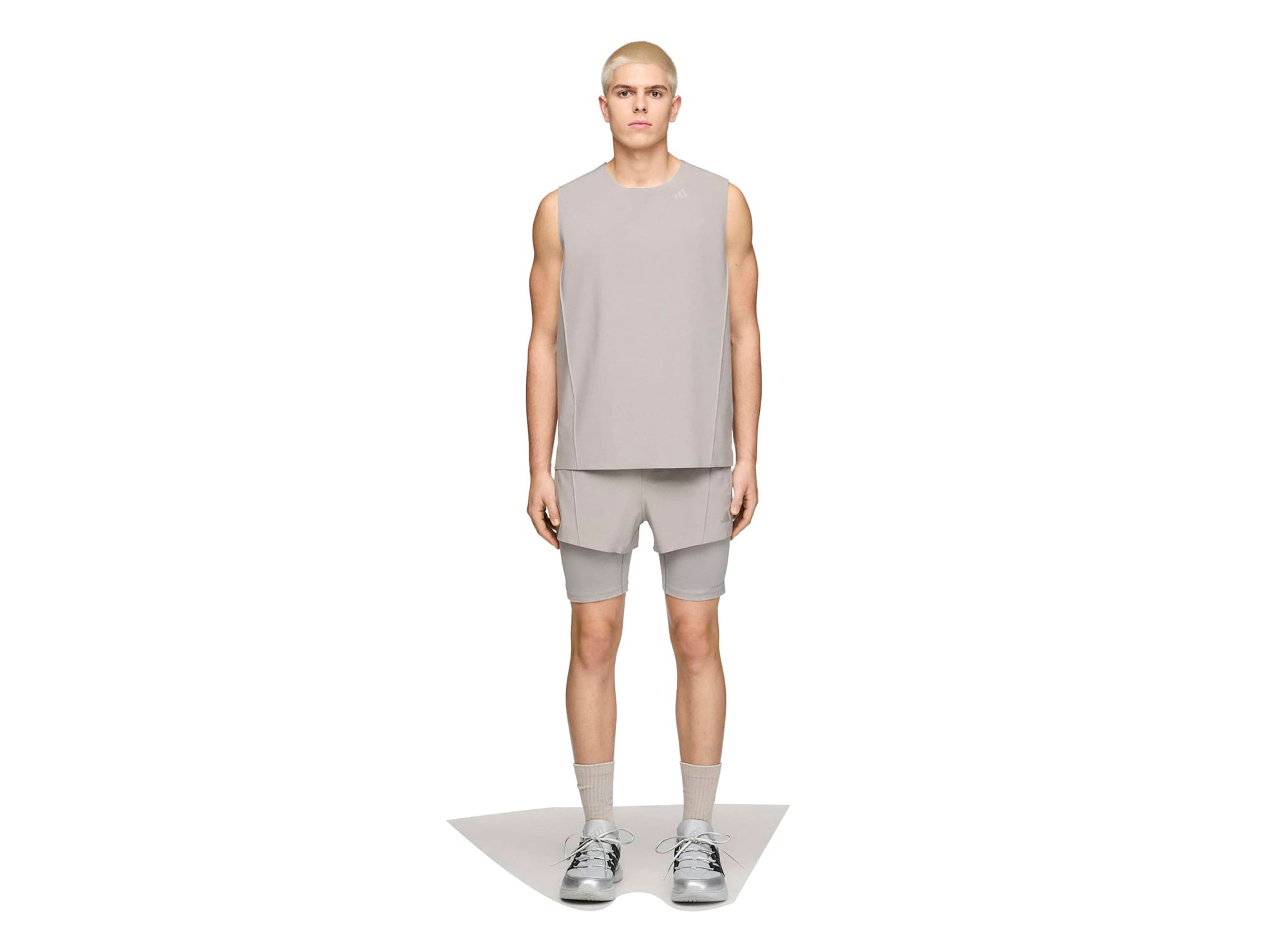 Adidas x Entire Studios D4T 2in1 Short in Dove Grey – Oneness Boutique