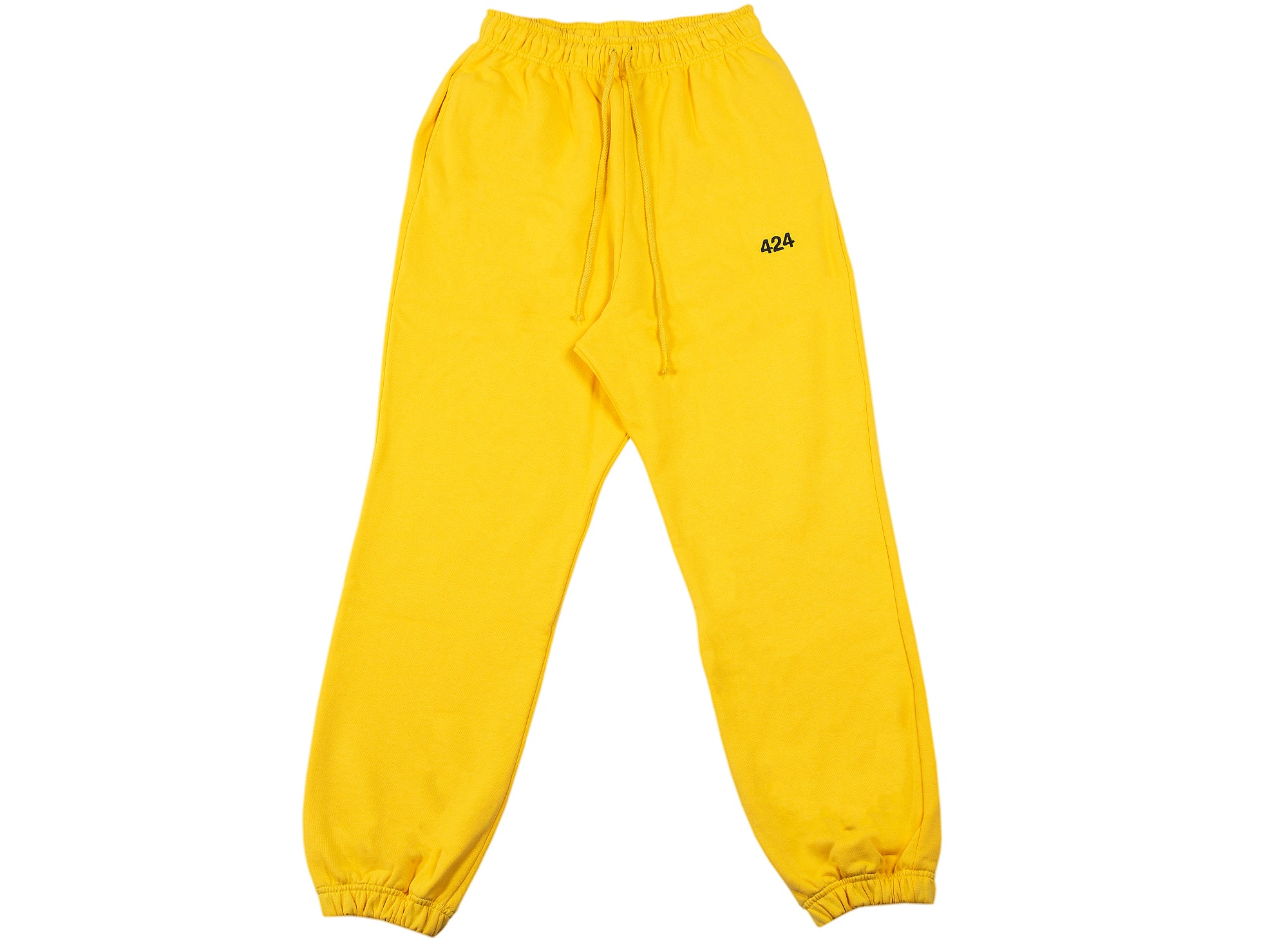 424 Logo Sweatpants in Yellow – Oneness Boutique