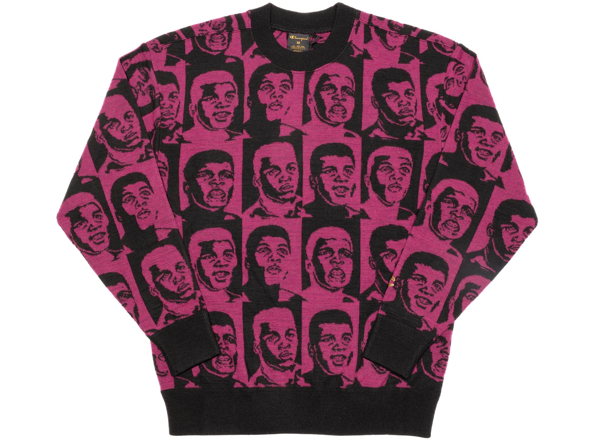 Champion x Muhammad Ali by Don C Cashmere Intarsia Sweater – Oneness ...