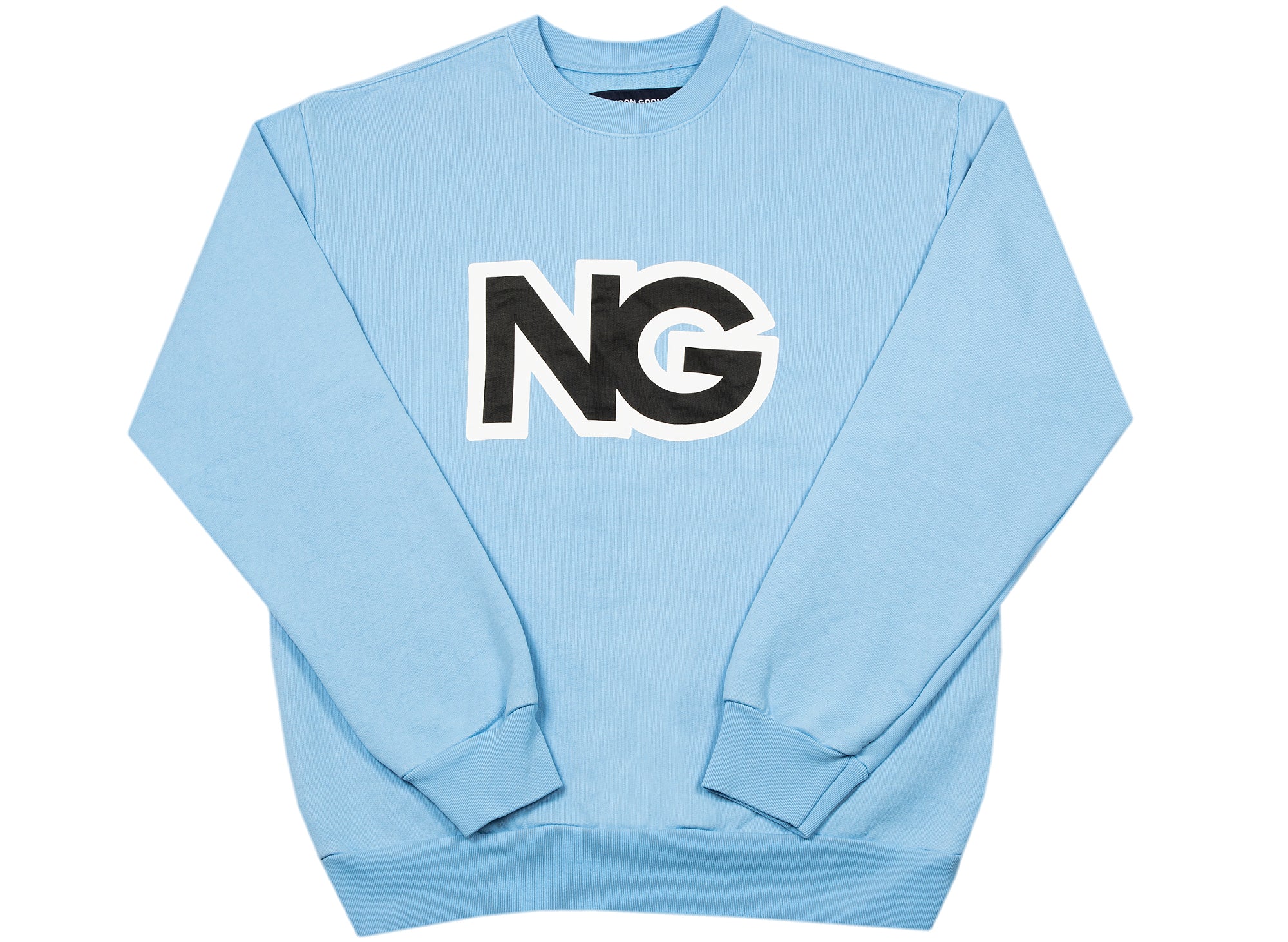 Noon Goons Linked Logo Crewneck Sweatshirt in Wind Blue – Oneness Boutique